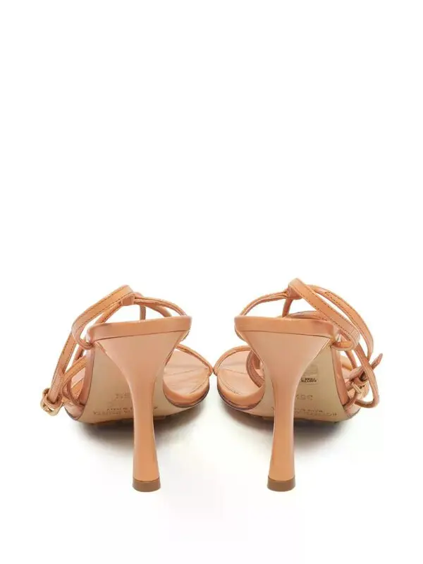 Bottega Veneta Stretch Square-toe Sandals
