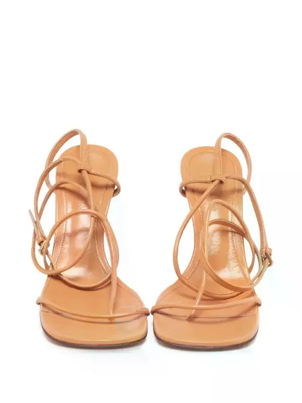 Bottega Veneta Stretch Square-toe Sandals
