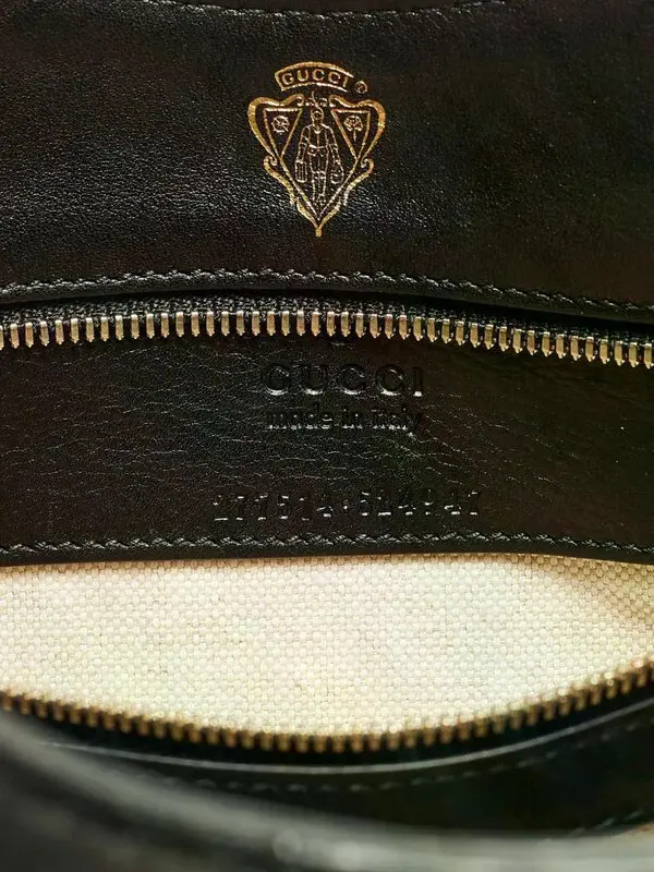 Gucci Stirrup Leather Tote Bag