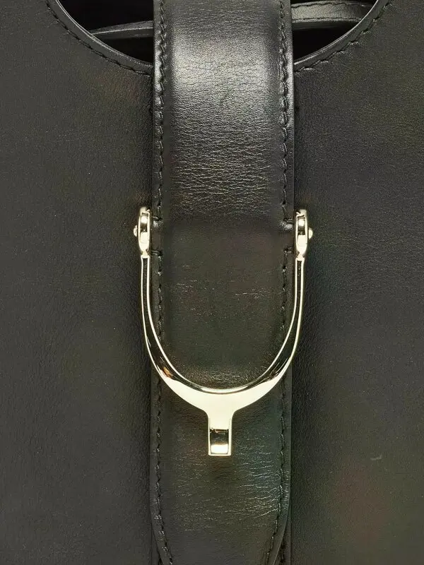 Gucci Stirrup Leather Tote Bag