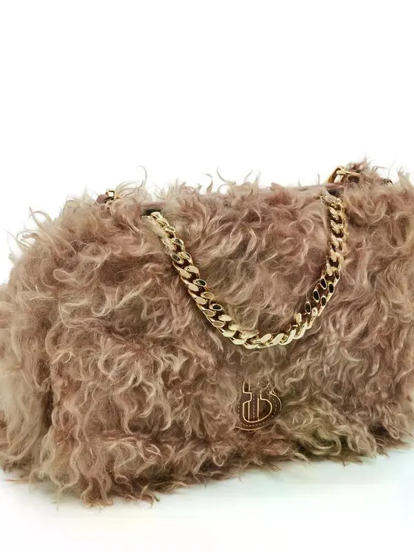 Burberry The Lola Shearling Two-way Handbag