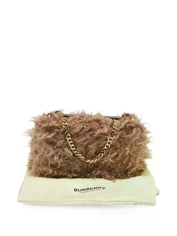 Burberry The Lola Shearling Two-way Handbag