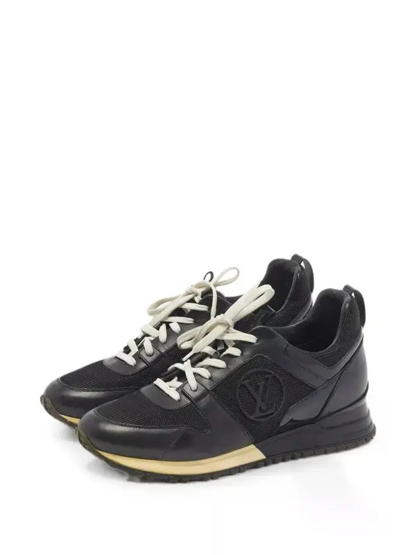 LOUIS VUITTON Run Away Leather Sneakers