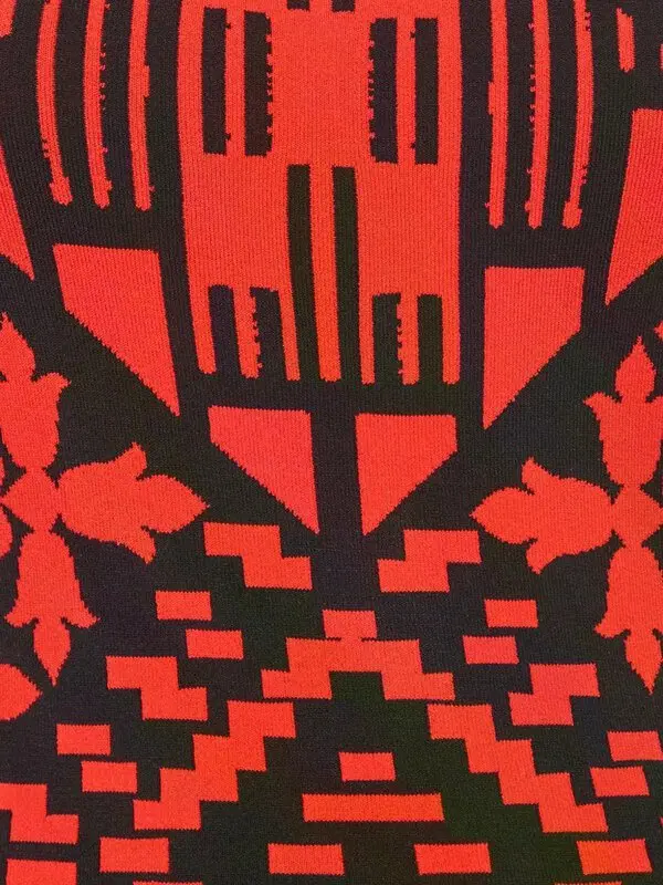 Alexander McQueen Jacquard Mini Dress