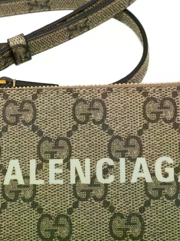Balenciaga X Gucci The Hacker Project Gg Supreme Card Case