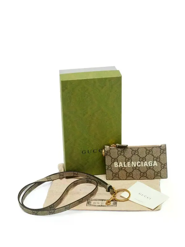 Balenciaga X Gucci The Hacker Project Gg Supreme Card Case