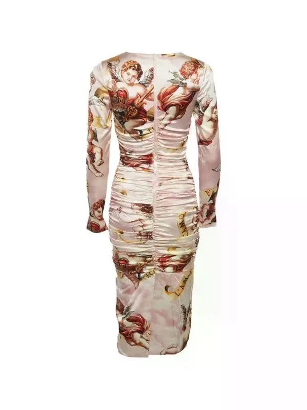 Dolce & Gabbana Baroque Midi Dress