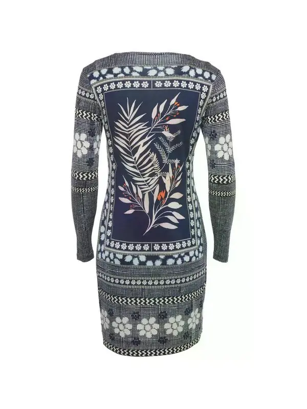 Diane Von Furstenberg Reina Midi Botanical-print Dress - Blue