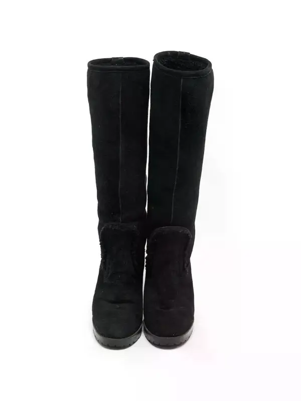 Gucci Courteney Wedge Boots