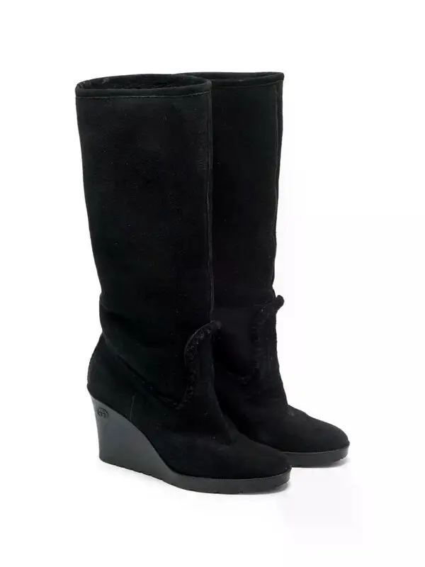 Gucci Courteney Wedge Boots