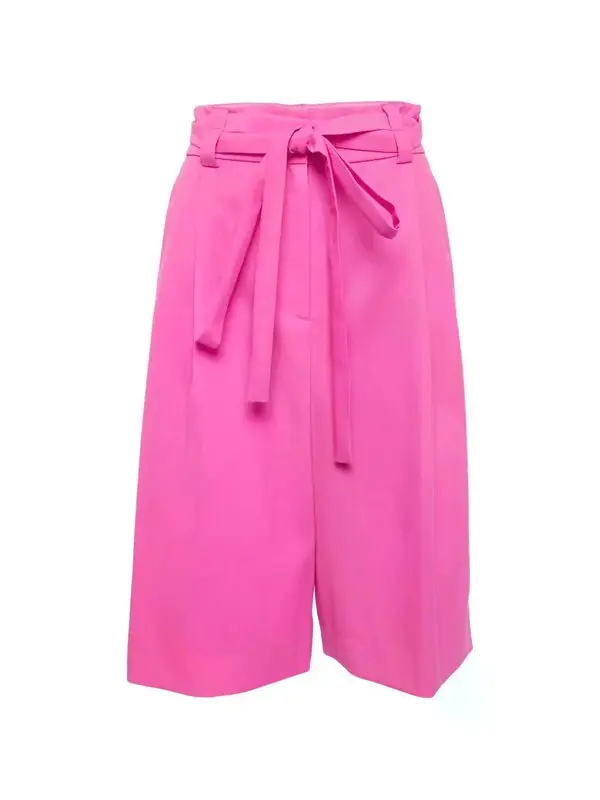 Valentino Garavani Pleated Belted Shorts