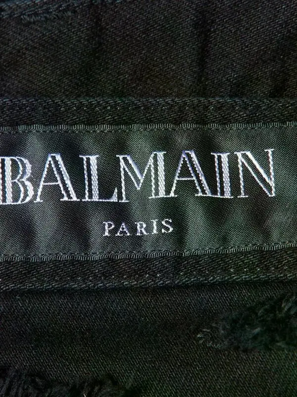 Balmain Distressed Skinny Jeans