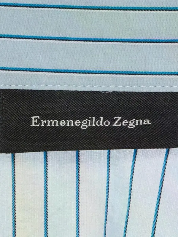 Ermenegildo Zegna Striped Cotton Pajama Top