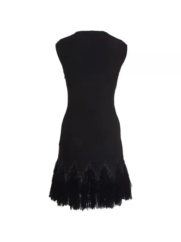 Alaïa Sleeveless Mini Dress - Black