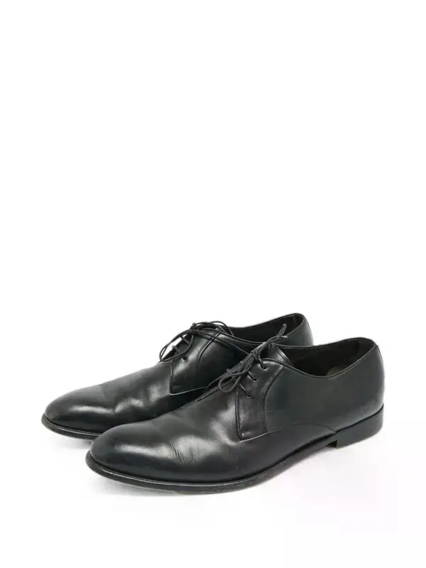 Ermenegildo Zegna Leather Loafers - Black