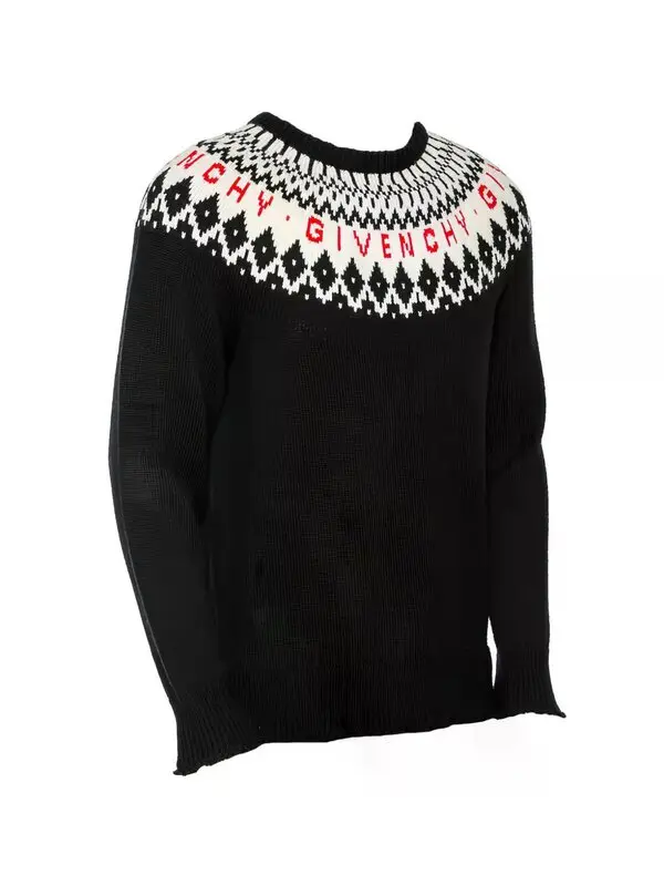 Givenchy Crew Neck Long Sleeve Sweater