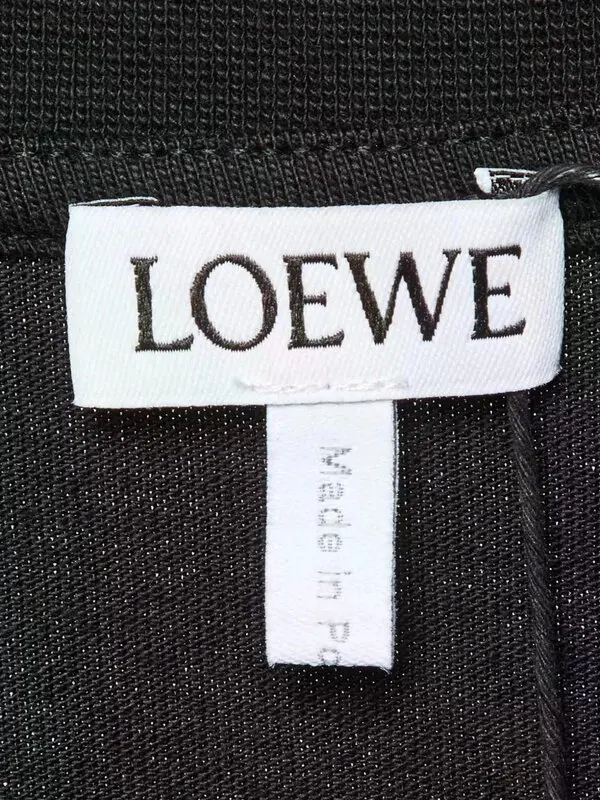 Loewe Logo Embroidered T-shirt