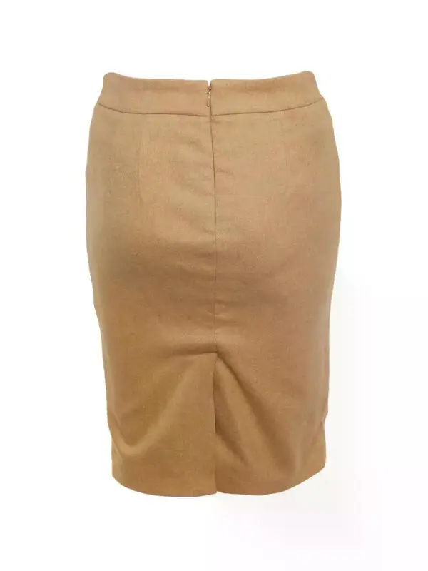 Loro Piana Fitted Pencil Mini Skirt