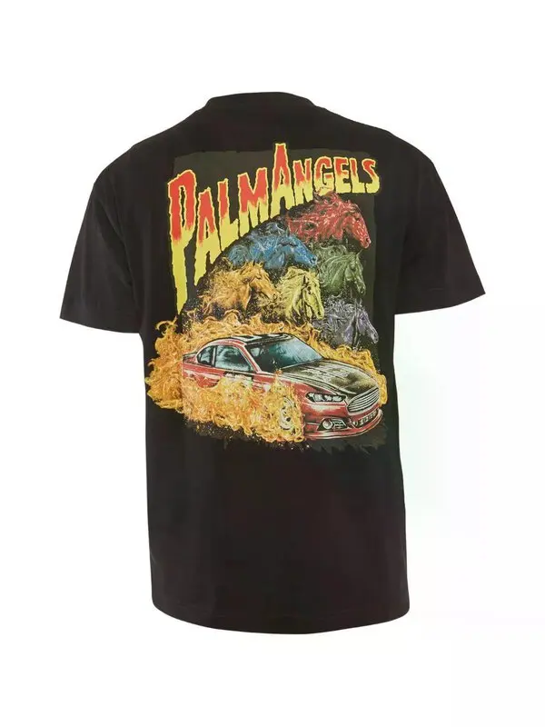 Palm Angels Back-print T-shirt