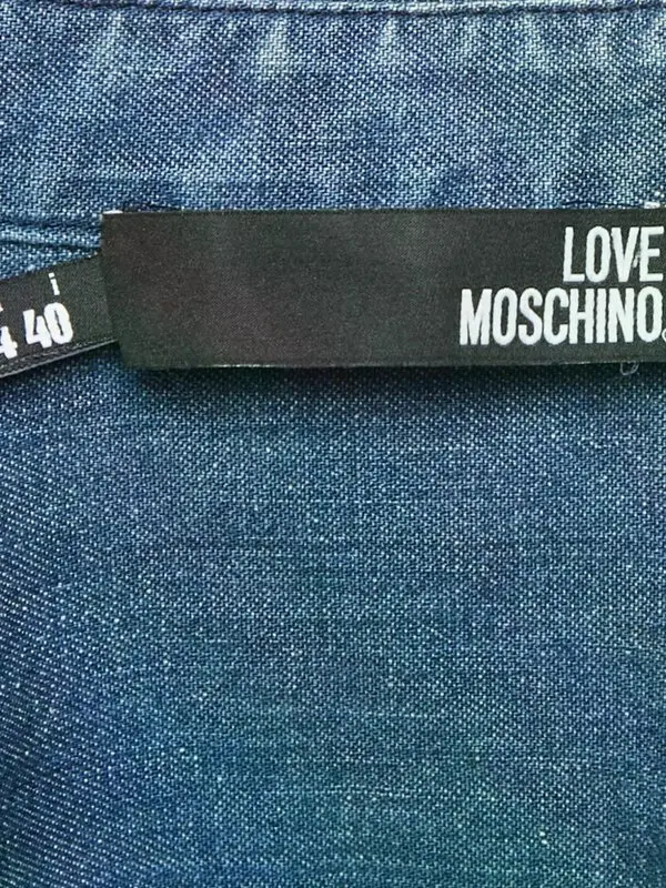 Moschino Striped Denim Shirt