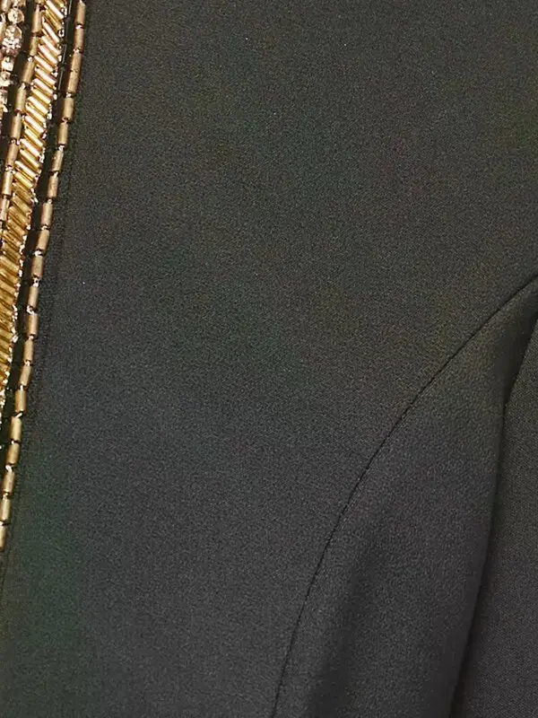 Elisabetta Franchi Beaded Cropped Jacket