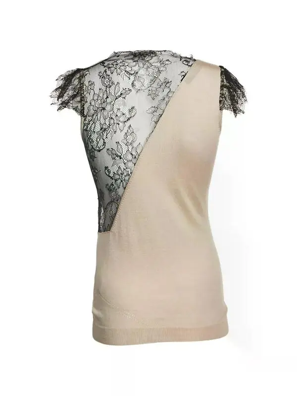 Valentino Garavani Lace Knit Tank Top