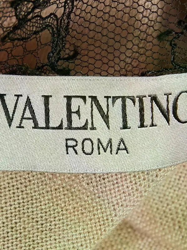 Valentino Garavani Lace Knit Tank Top