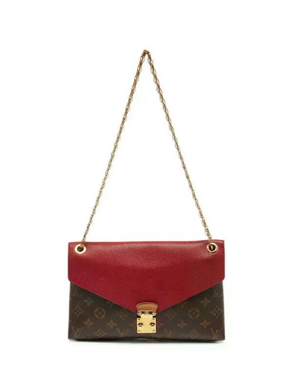 LOUIS VUITTON 2015 Pallas Chain Monogram-canvas Handbag