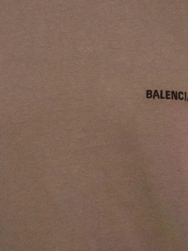 Balenciaga Logo-embroidered Short-sleeve T-shirt