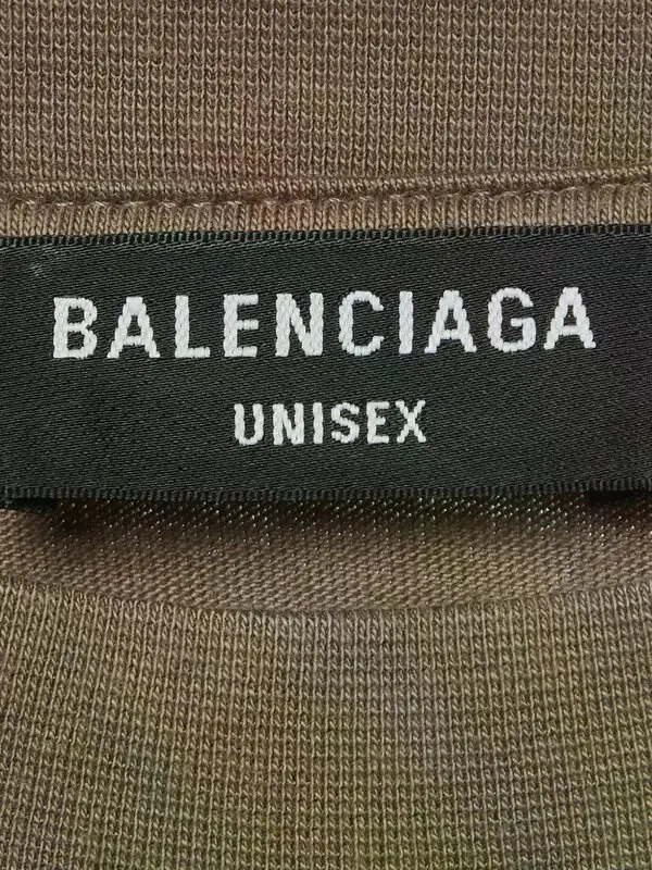 Balenciaga Logo-embroidered Short-sleeve T-shirt