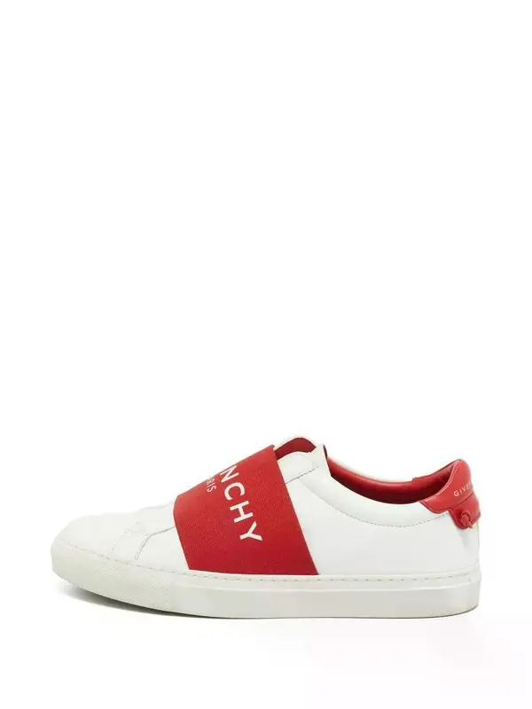 Givenchy Urban Street Elastic-strap Sneakers - White