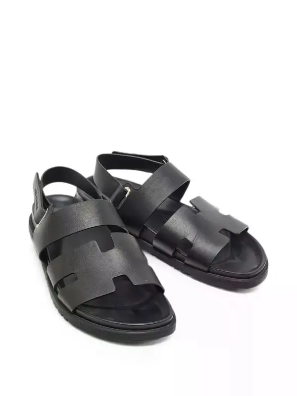 Hermès 2001 Chypre H-strap Sandals
