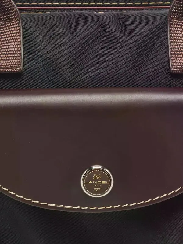 LANCEL Contrast-stitching Tote Bag