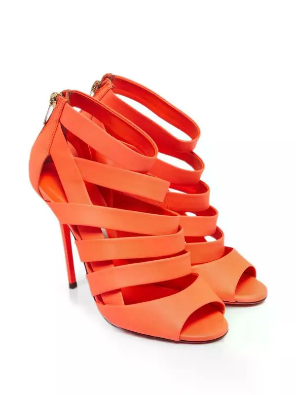 JIMMY CHOO Dame Caged Sandals