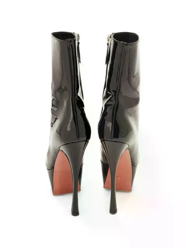 Amina Muaddi Yigit Platform Ankle Boots