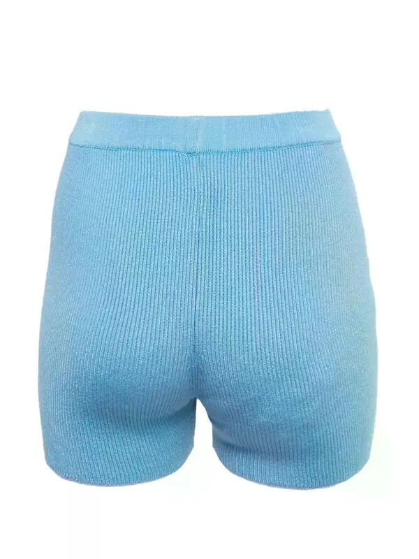 Jacquemus Ribbed Knitted Shorts