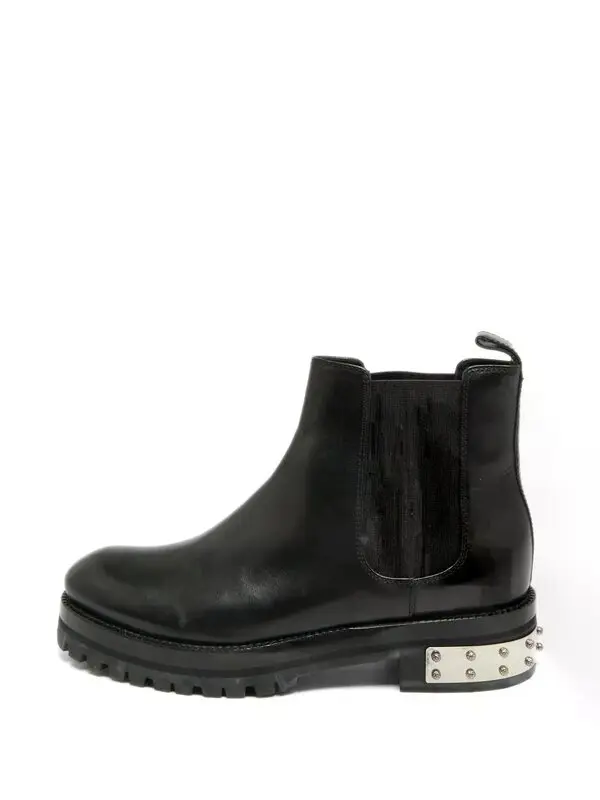 Alexander McQueen Studded Chelsea Boots - Black