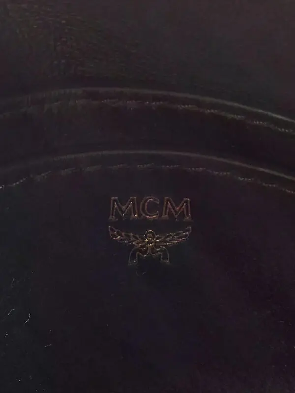 Mcm Stud-embellished Leather Backpack