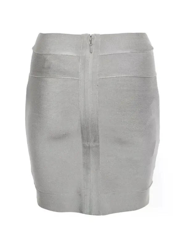 Herve Leger Bandage Knit Mini Skirt