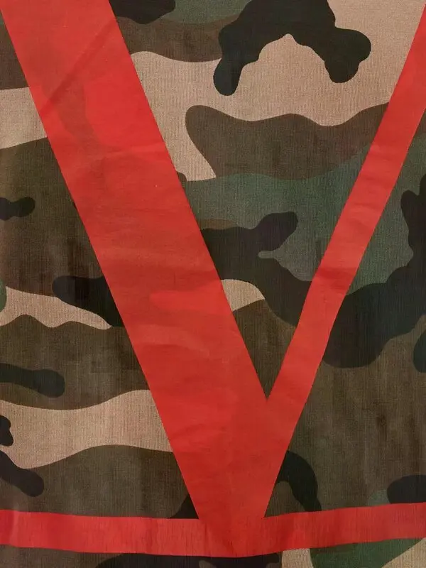 Valentino Garavani Camouflage-print T-shirt