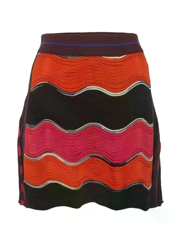 Missoni Knitted Mini Skirt - Brown