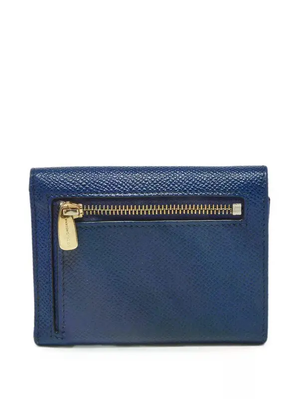 Dolce & Gabbana Logo-plaque Trifold Wallet