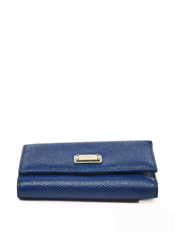 Dolce & Gabbana Logo-plaque Trifold Wallet