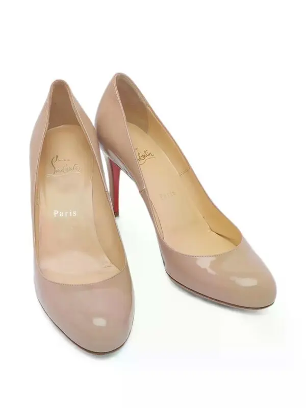 CHRISTIAN LOUBOUTIN Simple Patent Leather Pumps