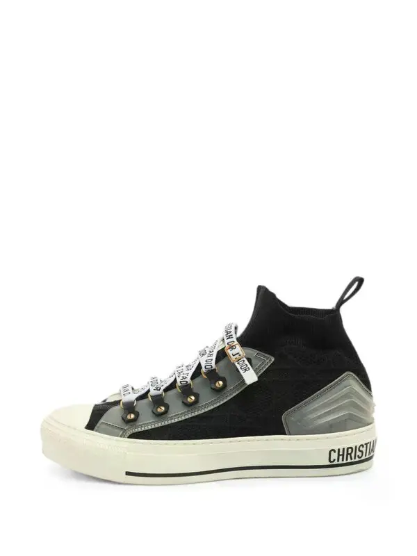 Dior Walk'n' High-top Sneakers - Black
