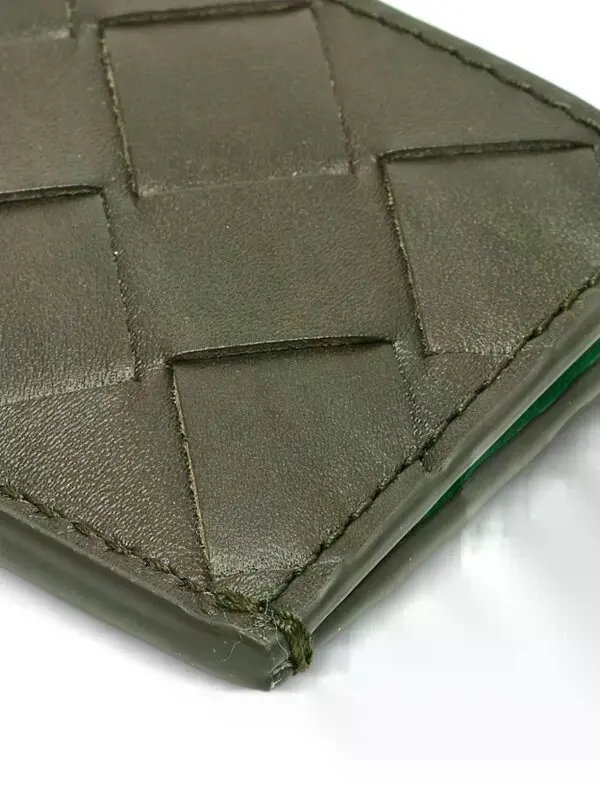 Bottega Veneta Intrecciato Leather Card Holder