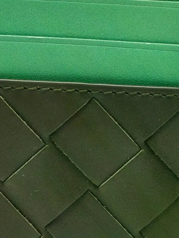 Bottega Veneta Intrecciato Leather Card Holder