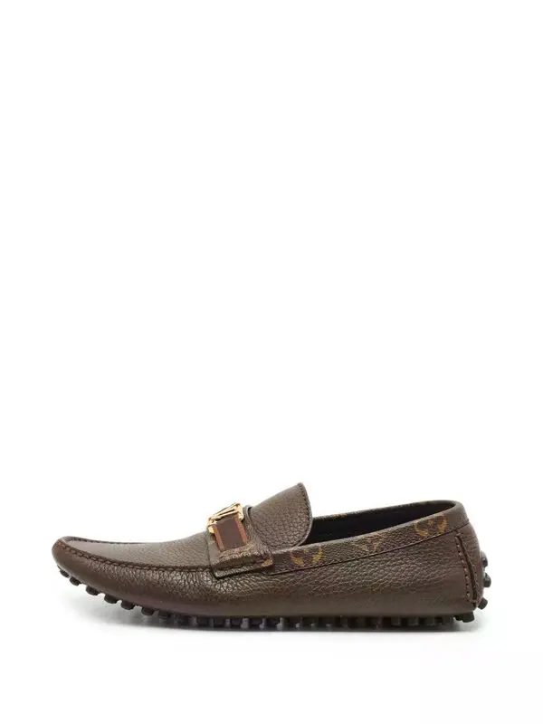 LOUIS VUITTON Hockenheim Monogram Loafers
