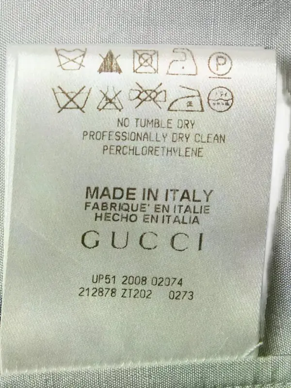 Gucci Shell-print Silk Shirt