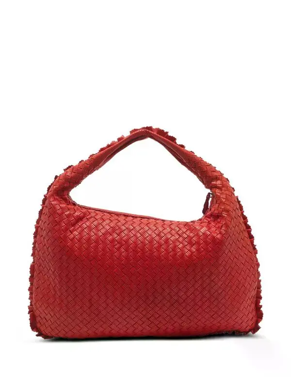 Bottega Veneta Leather Ruffle Tote Bag